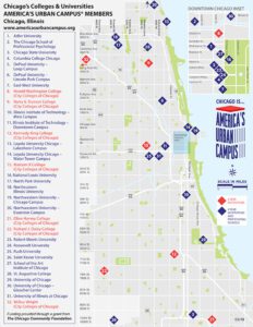 Campus Map - Campus Direction Guide - America's Urban Campus